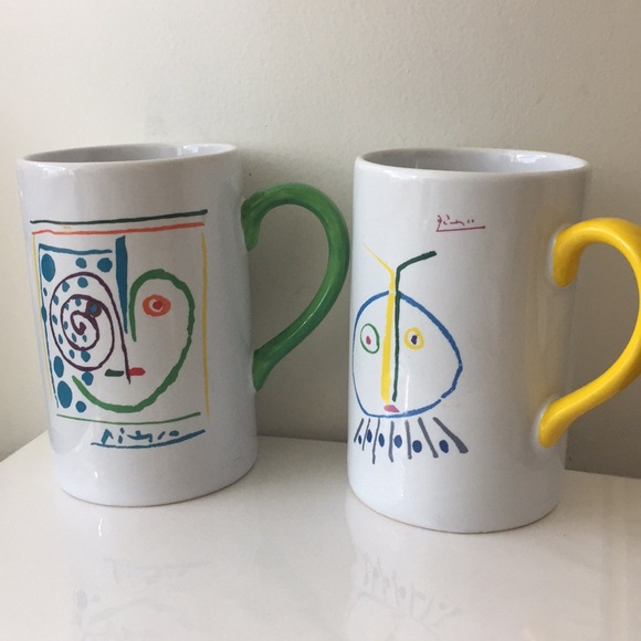 Kitchen | Vintage Picasso Mugs Two | Poshmark